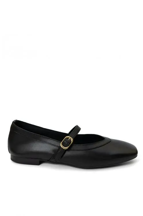MENINA STEP Greta Leather Mary Jane Flat