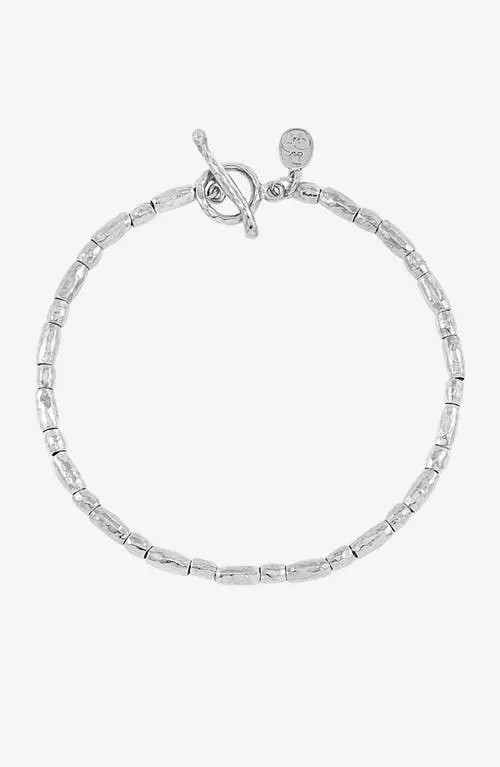 DOWER & HALL Rice Nomad Bracelet - Sterling Silver