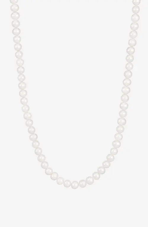 DOWER & HALL White Freshwater Pearl Necklace