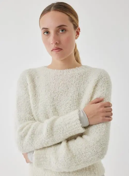 Majestic Filatures Alpaca Loup Long Sleeve Crewneck