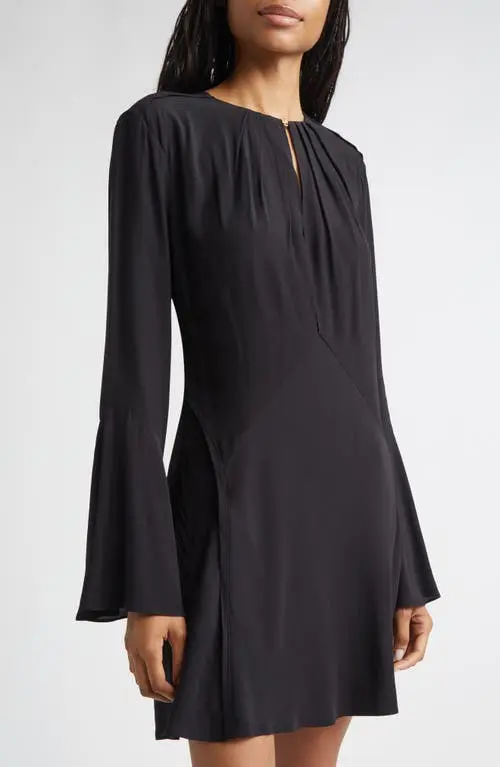 Veronica Beard Mini Ezri Long Sleeve Dress