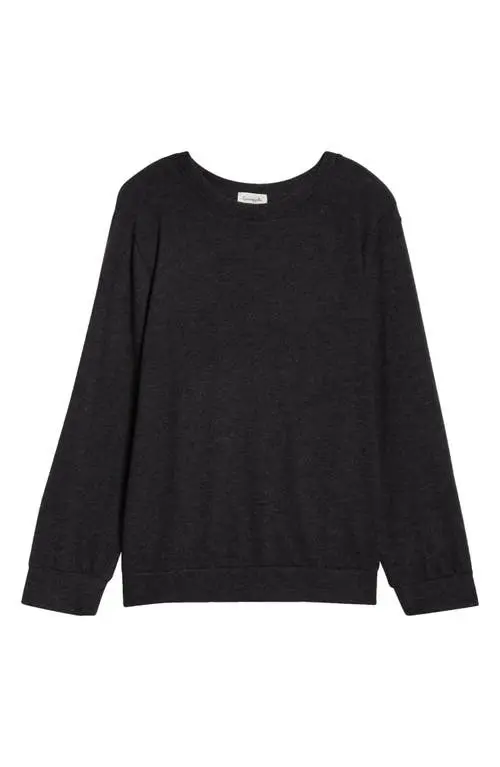 Loveappella Hacci Knit Crewneck Top