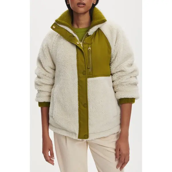 Varley Glover Packable Reversible Jacket - Birch/bright Moss