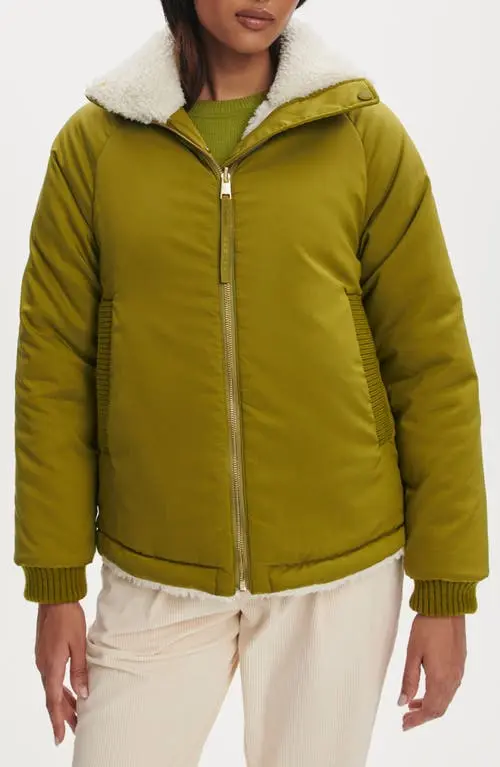 Varley Glover Packable Reversible Jacket - Birch/bright Moss