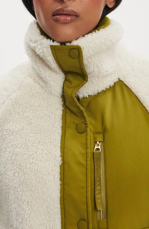 Varley Glover Packable Reversible Jacket - Birch/bright Moss