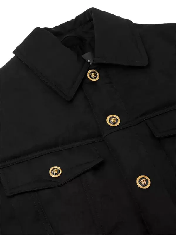 Versace Medusa-button Jacket - Black