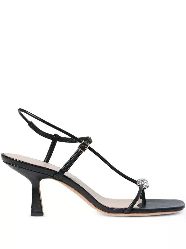 LOEFFLER RANDALL 70mm Triana Crystal Sandals