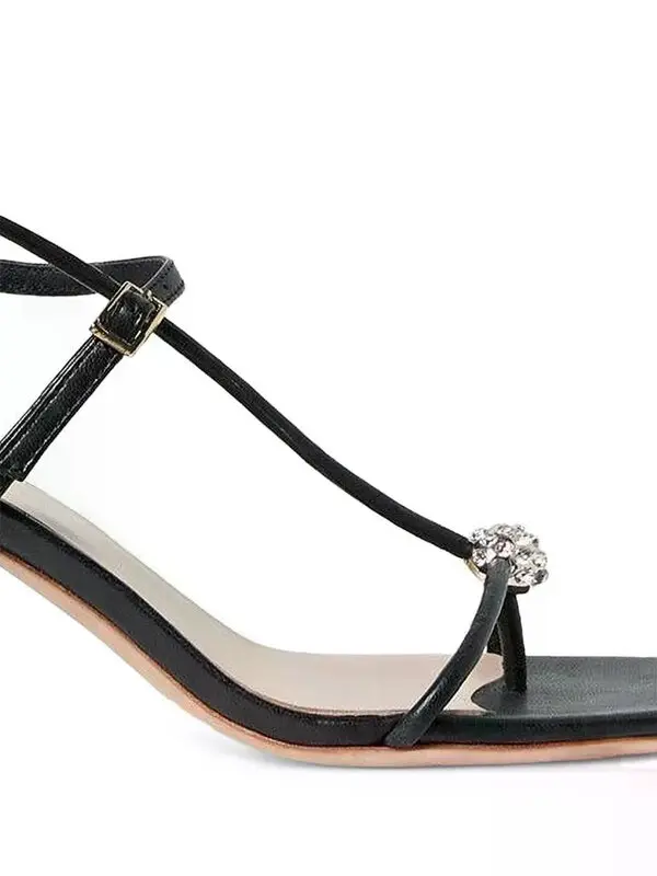 LOEFFLER RANDALL 70mm Triana Crystal Sandals