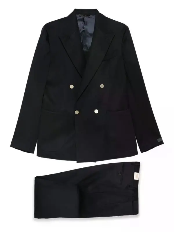 BRIGLIA 1949 Bolgheri Cotton Double-breasted Suit