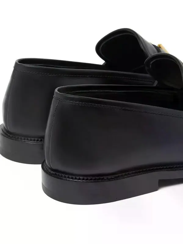 Versace Logo-plaque Loafers