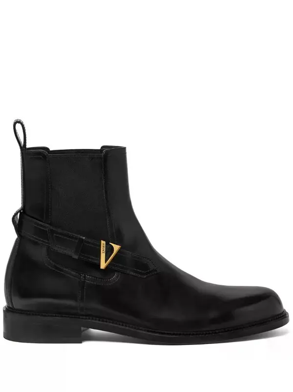 Versace Chelsea Boots - Black