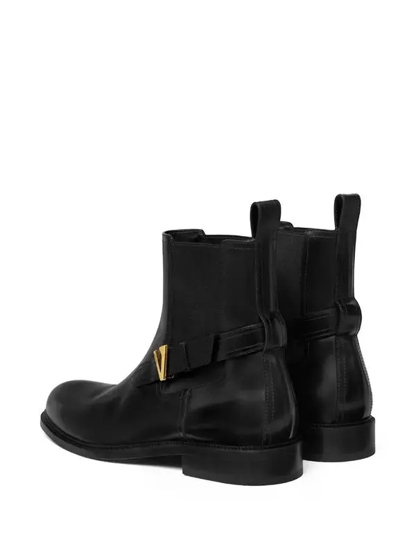 Versace Chelsea Boots - Black