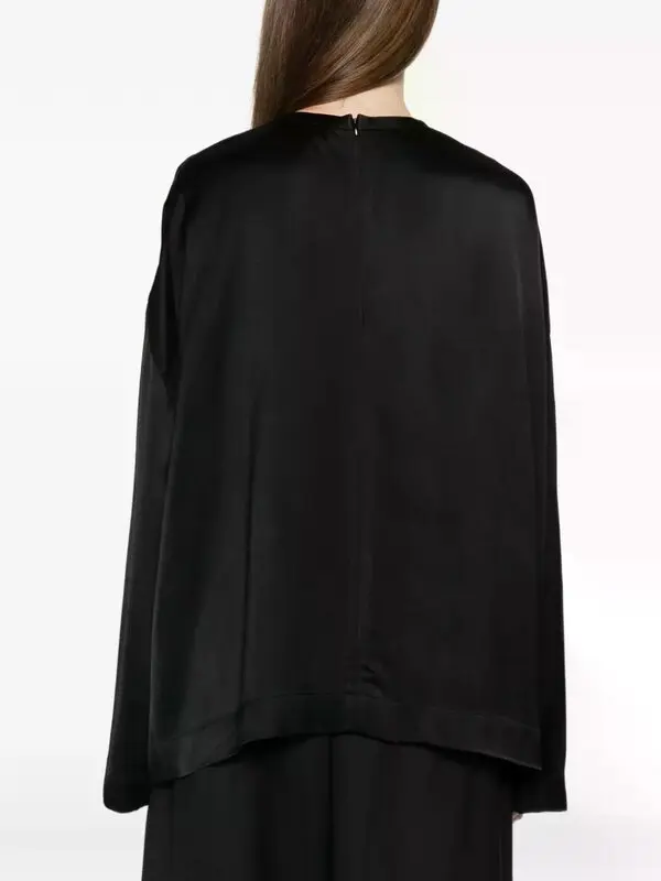 TOTEME Long-sleeve Top - Black