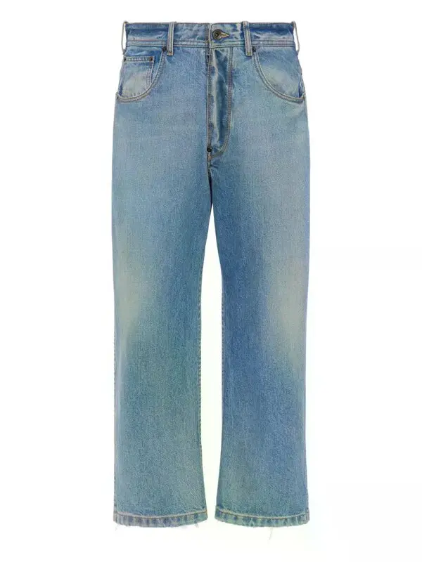 MAISON MARGIELA Five-pocket Cropped Jeans