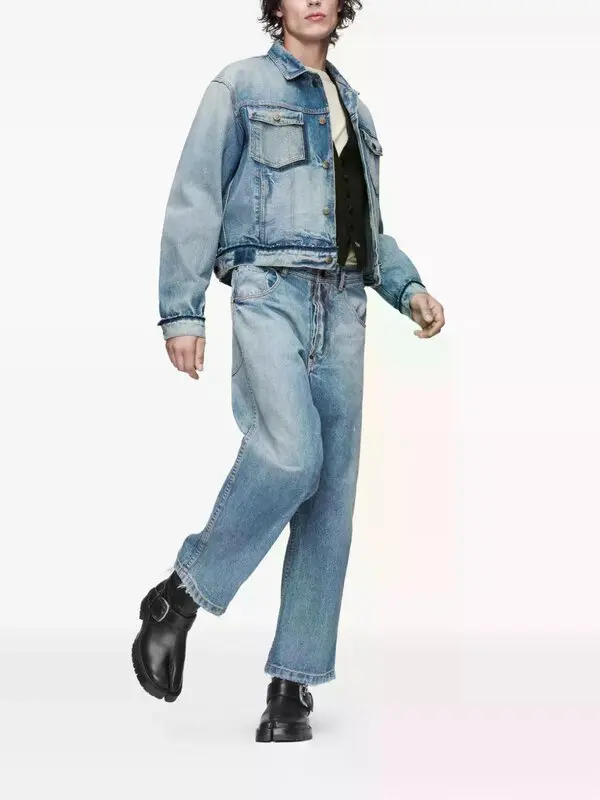 MAISON MARGIELA Five-pocket Cropped Jeans