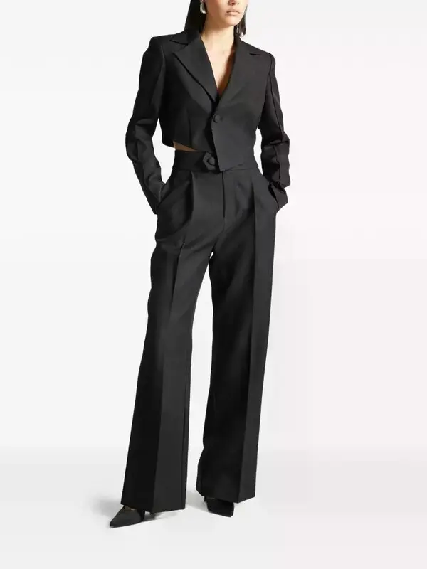 Manière De Voir High-waisted Tailored Trousers