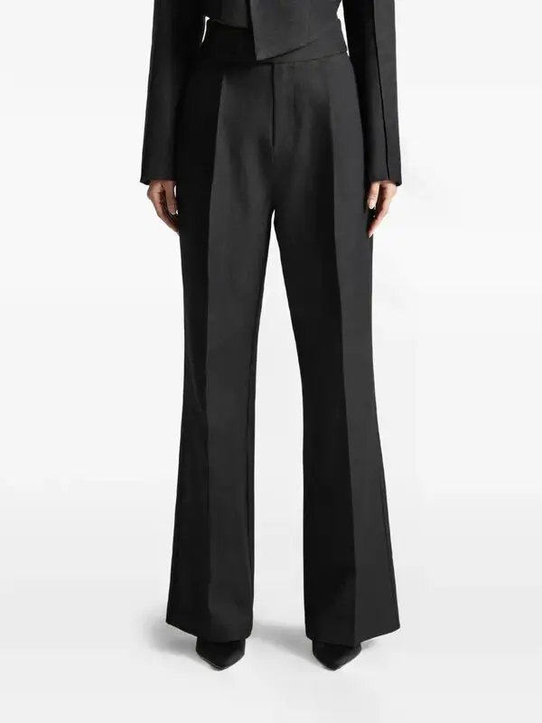 Manière De Voir High-waisted Tailored Trousers