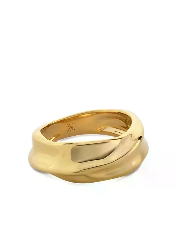 Monica Vinader Nomade Stacking Ring - Gold