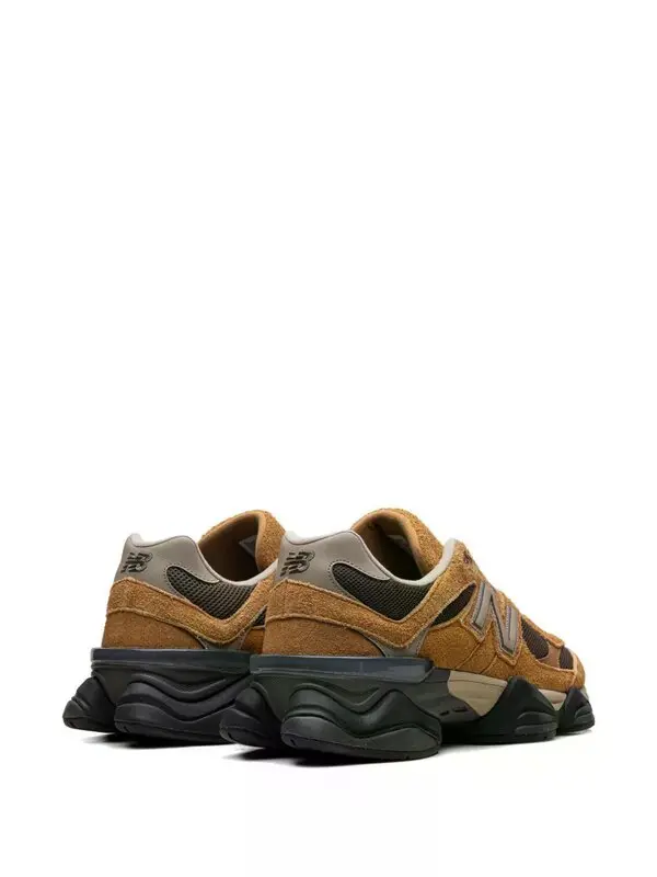 NEW BALANCE 9060 Panelled Sneakers - Brown