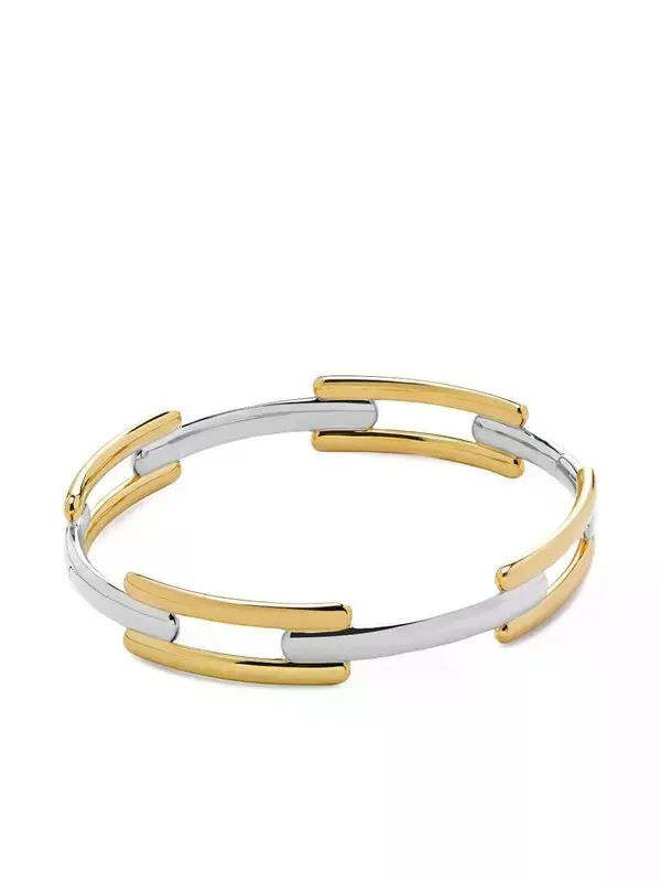 Monica Vinader Two-tone Link Bangle