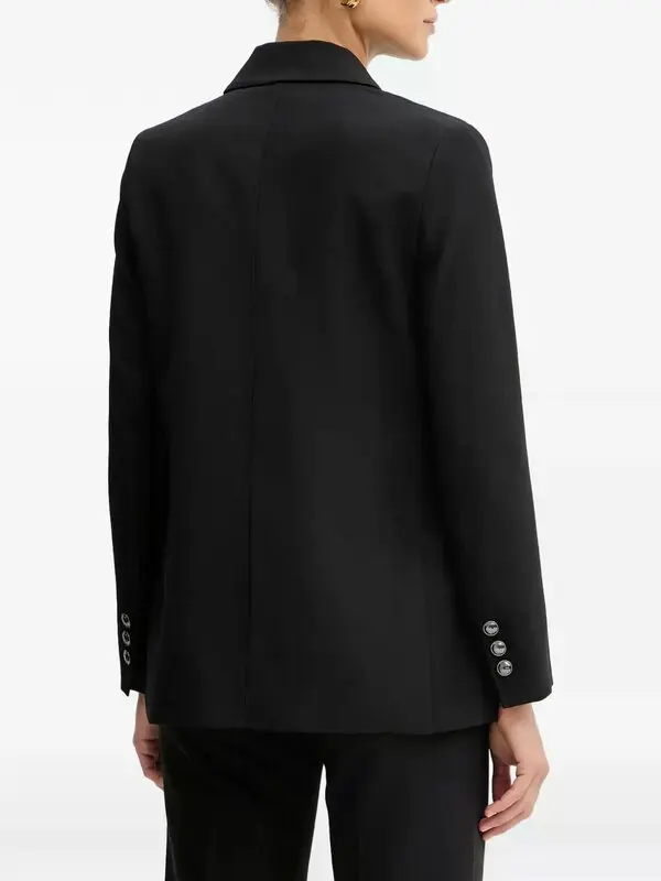 Guess Double-breasted Blazer - Black