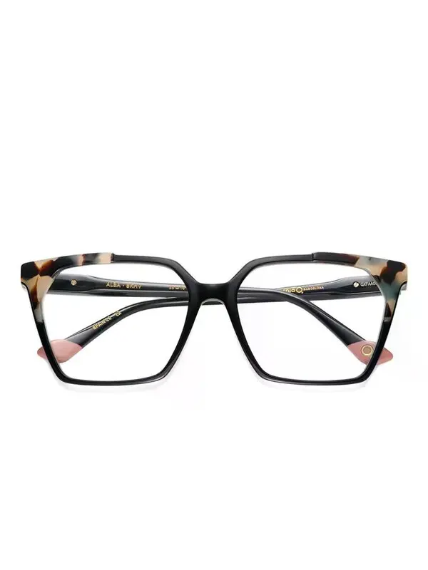 ETNIA BARCELONA Geometric Eyeglasses - Black