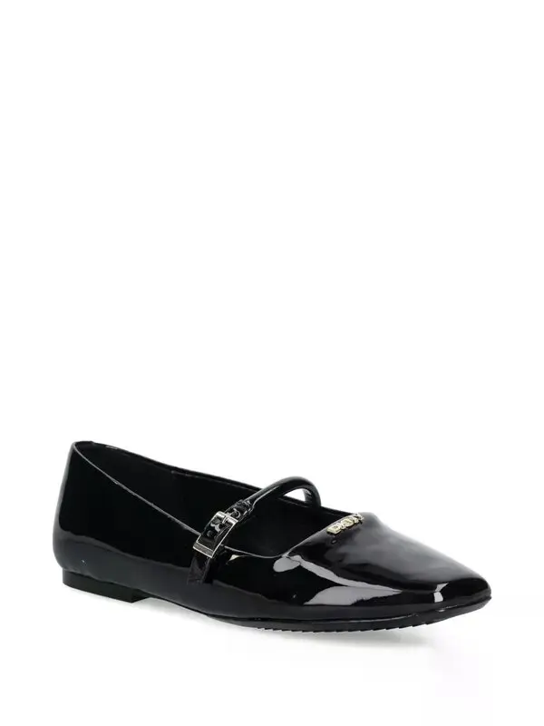 Dkny Buckle-strap Ballet Flats