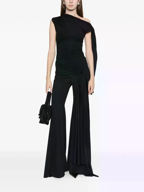 AXEL 113 Tina Draped Flared Trousers