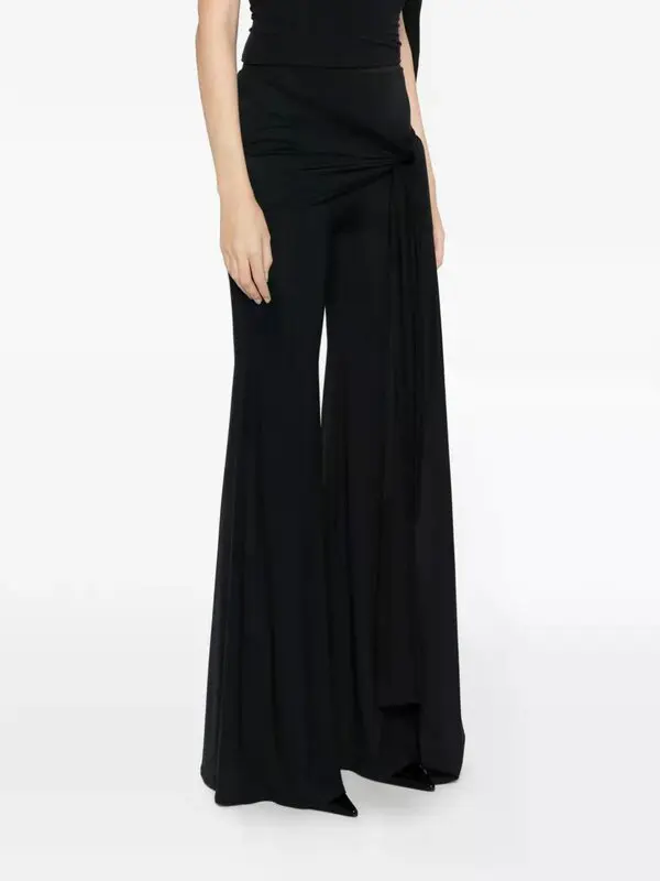 AXEL 113 Tina Draped Flared Trousers