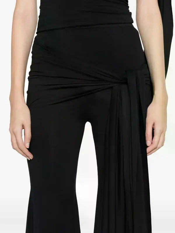 AXEL 113 Tina Draped Flared Trousers