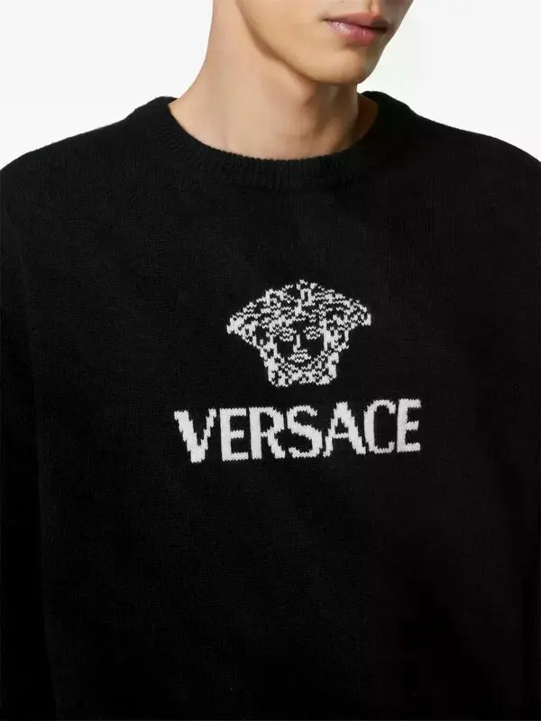 Versace Medusa-motif Sweater