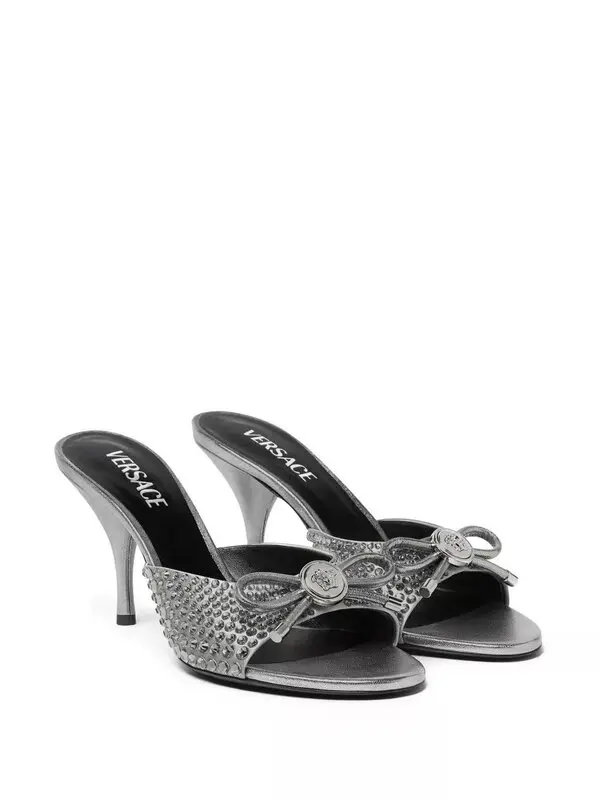 Versace 85mm Leather Mules