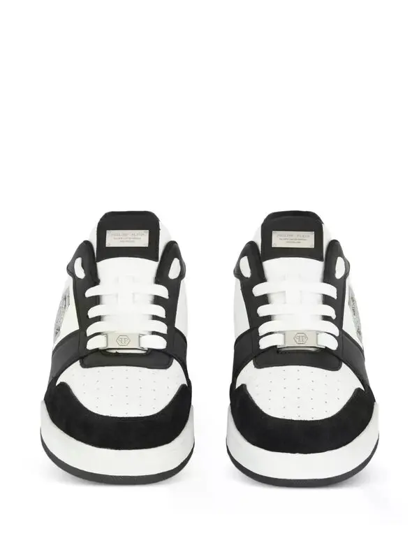 Philipp Plein P-force 78 Logo Plaque Sneakers - White