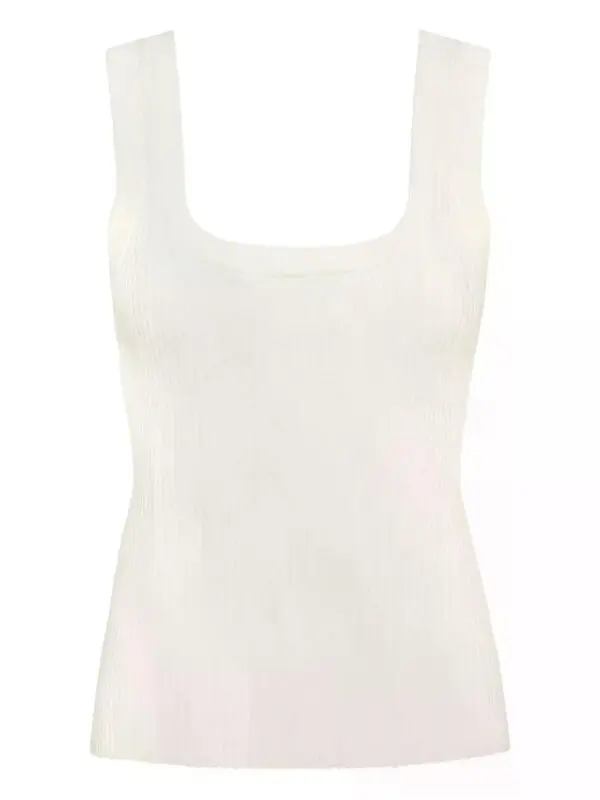 Aje Bronte Ribbed Tank Top