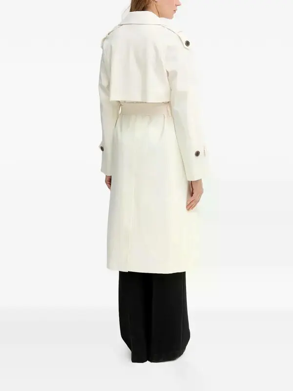 Dkny Double-breasted Belted Coat