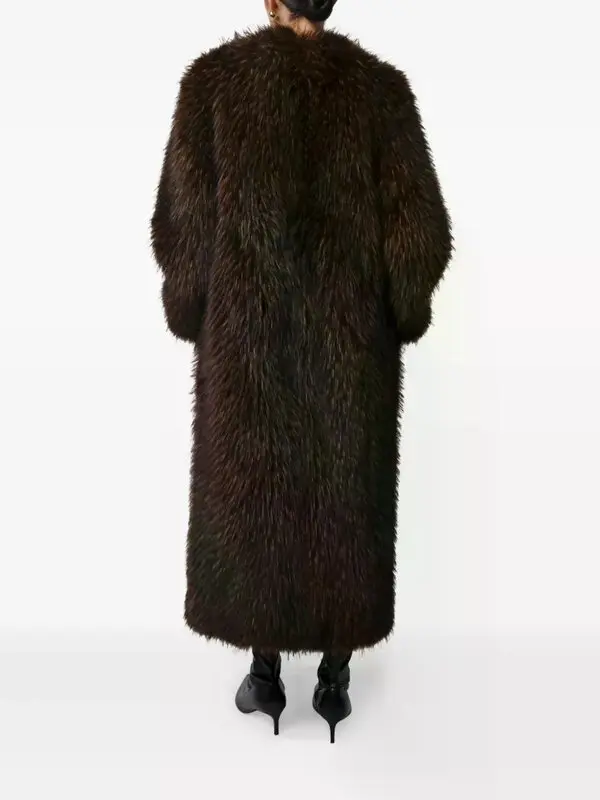 Apparis Nolwen Buckled Coat - Brown