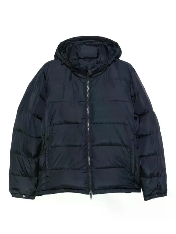 Aspesi Padded Zip Jacket With Hood