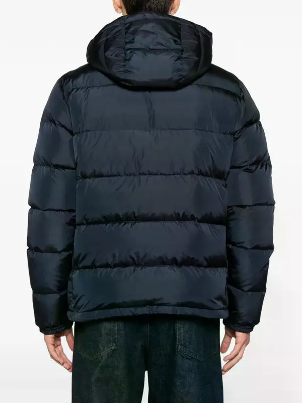 Aspesi Padded Zip Jacket With Hood