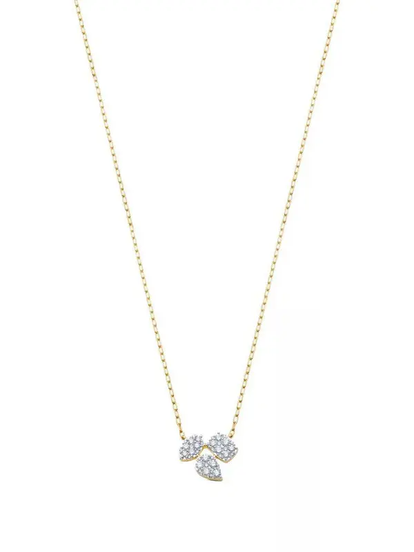 Sara Weinstock 18k Yellow Reverie Diamond Cushion Necklace - Gold