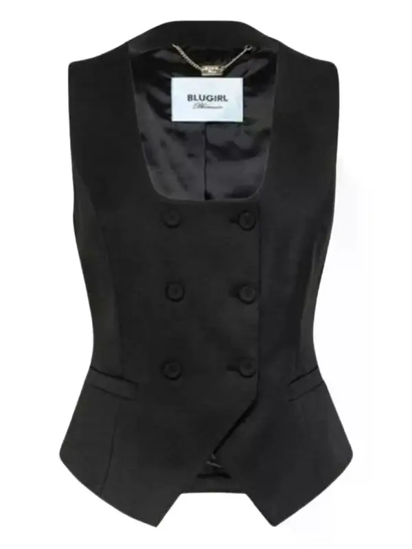 BLUGIRL Double-breasted Waistcoat