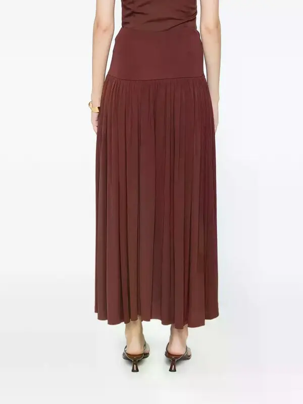AYA MUSE Gathered Maxi Skirt