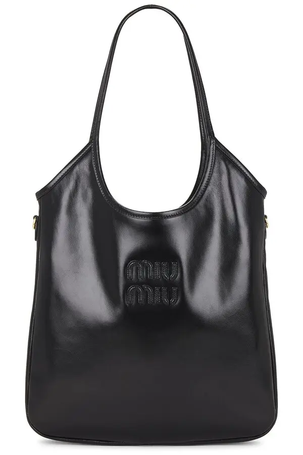 Miu Miu Ivy Tote Bag - Nero