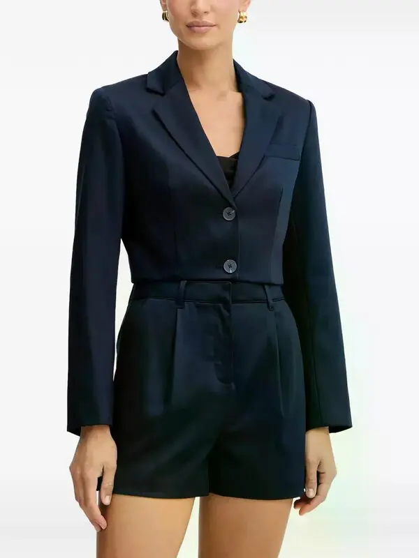 Guess Single-breasted Cropped Blazer