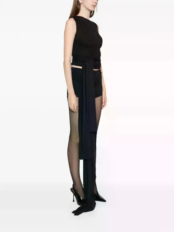 AXEL 113 Draped Tie Top