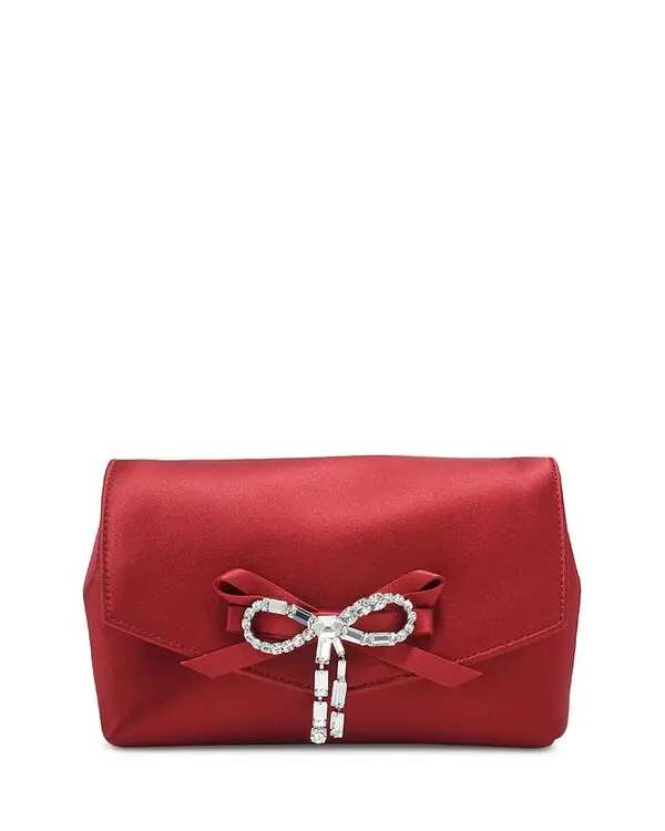 JIMMY CHOO Soft Bow Satin Mini Bag