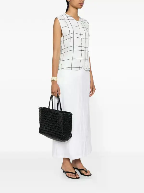 Dragon Diffusion Large Triple Jump Woven Tote Bag - Black
