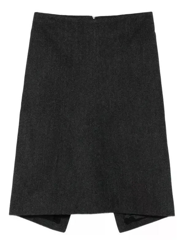 TOTEME Twill Suit Midi Skirt
