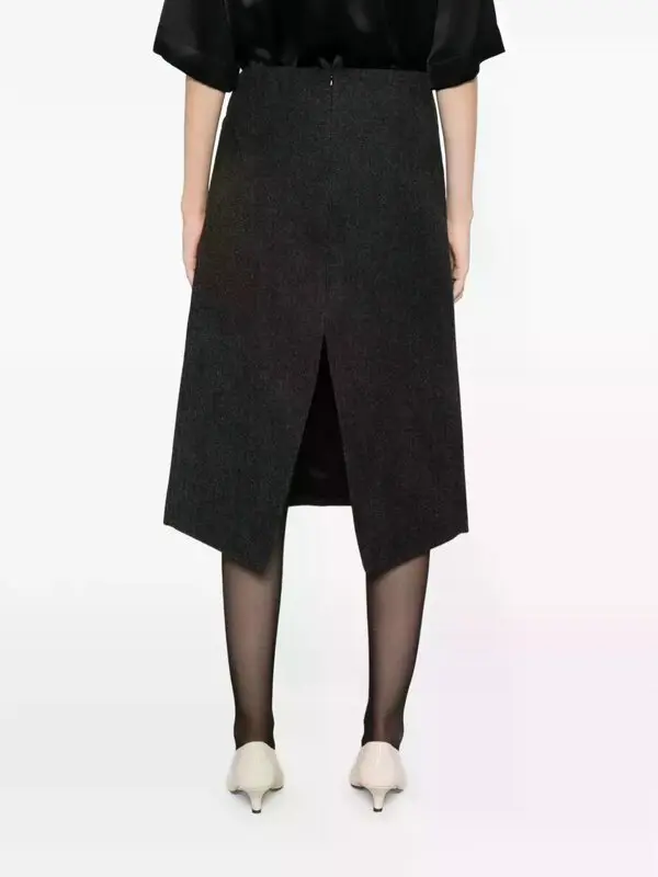 TOTEME Twill Suit Midi Skirt