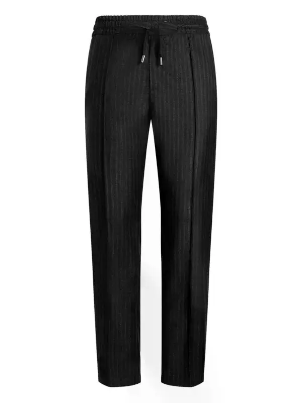 Dolce & Gabbana Striped Drawstring Trousers