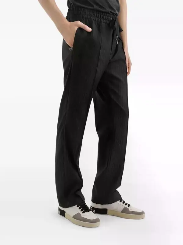 Dolce & Gabbana Striped Drawstring Trousers